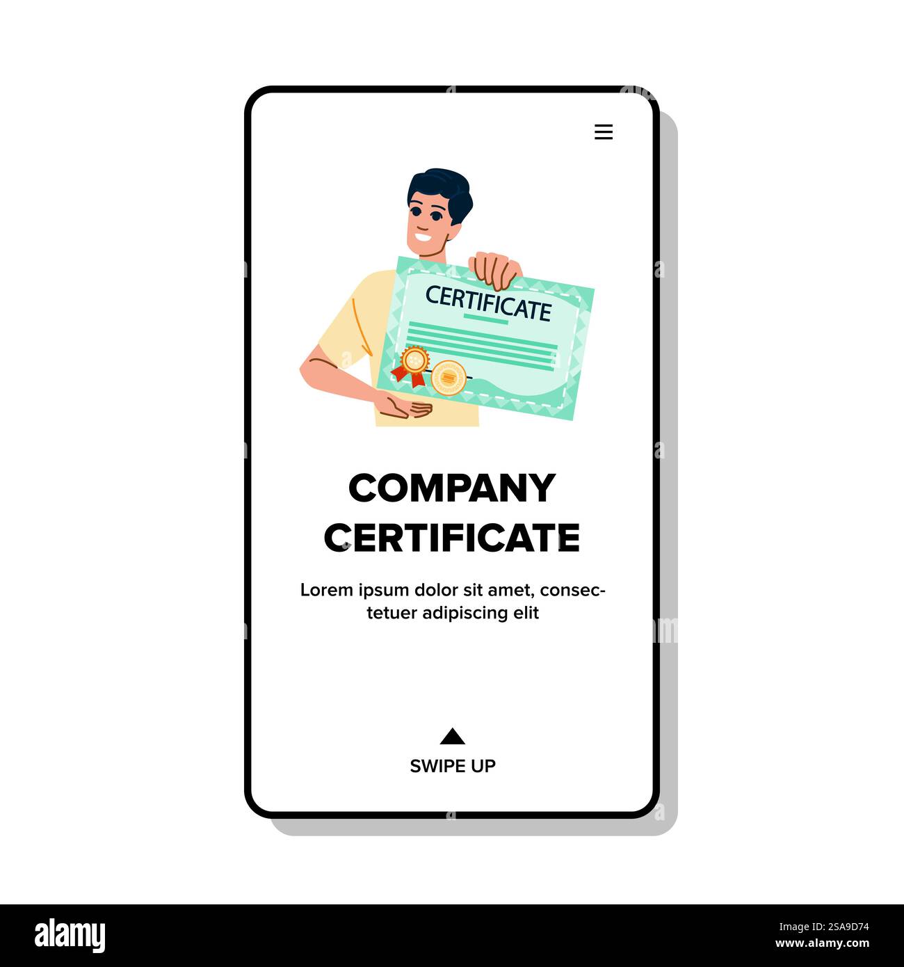 Approval cartoon hi-res stock photography and images - Alamy