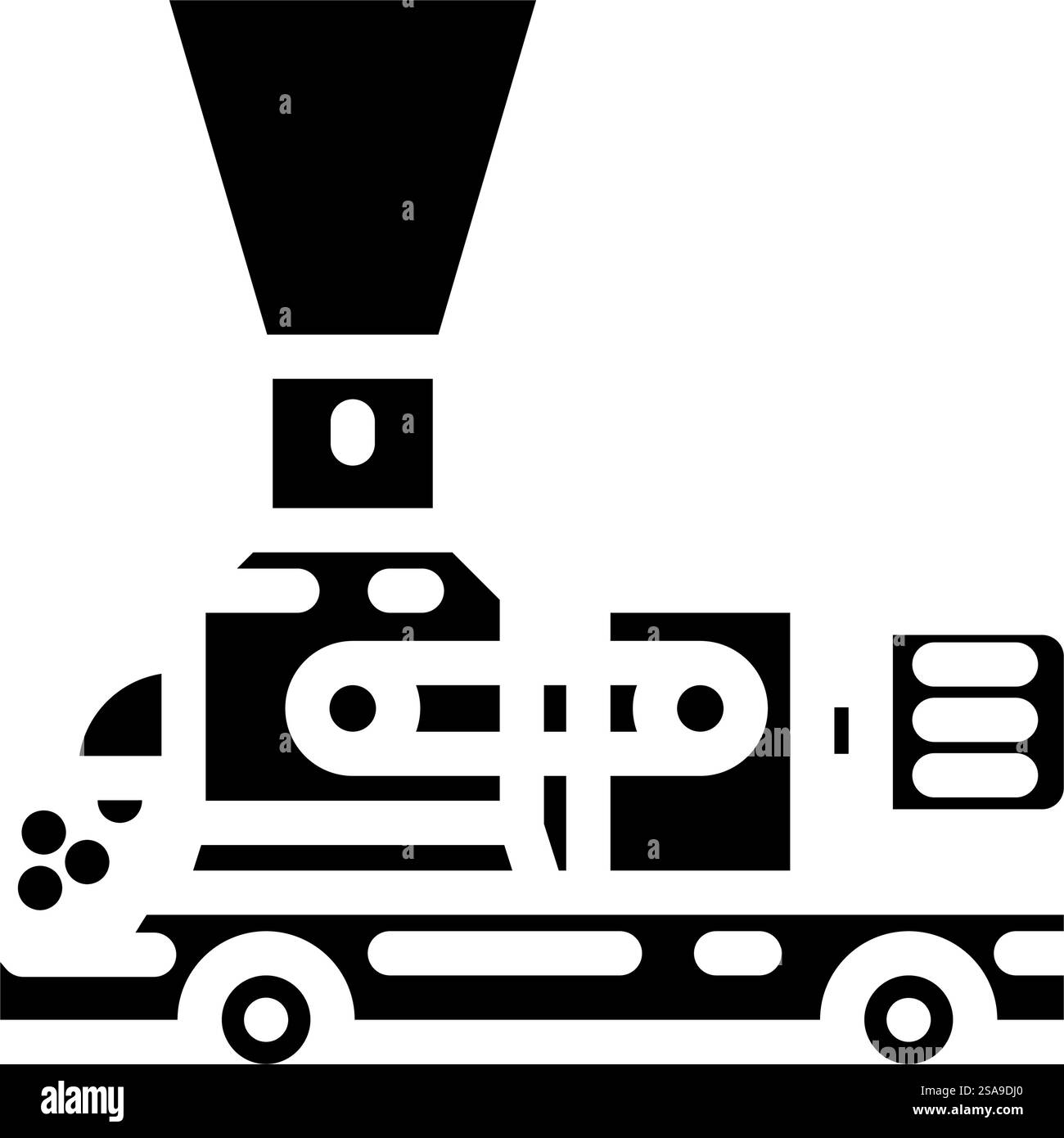 pellet mill wood pellets glyph icon vector. pellet mill wood pellets ...