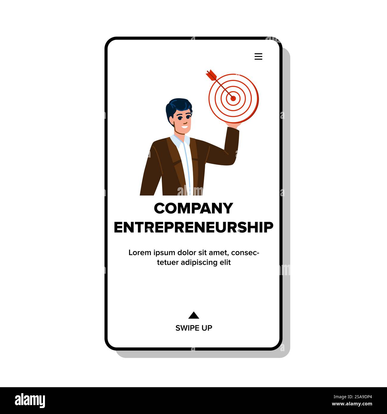 growth company entrepreneurship vector. leadership strategy, branding ...