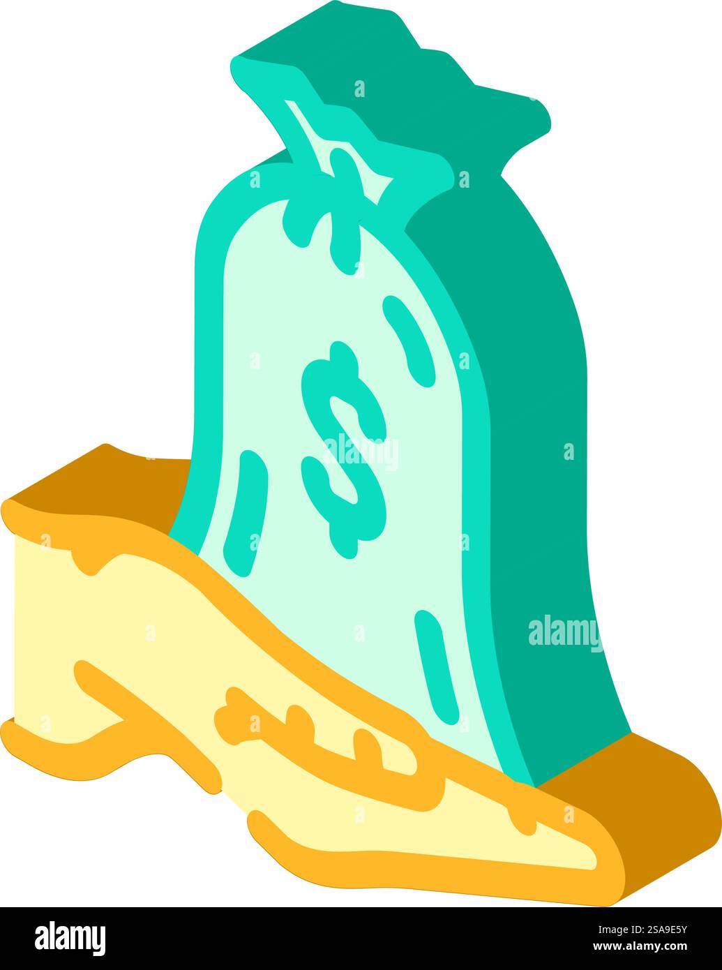 accounts receivable business process isometric icon vector. accounts ...