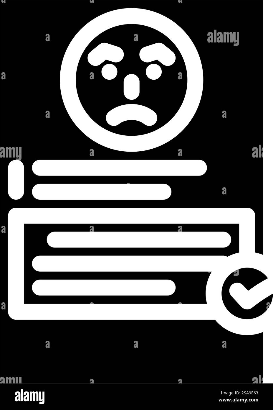 complaint resolution business process glyph icon vector. complaint ...