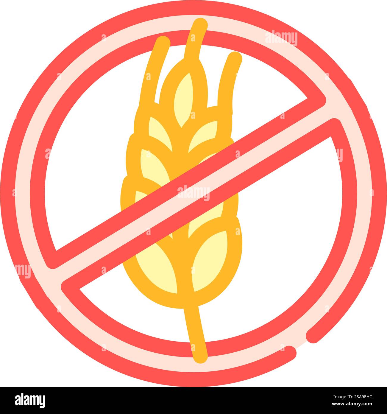 gluten free product label warning color icon vector. gluten free ... gluten free product label warning color icon vector. gluten free ...