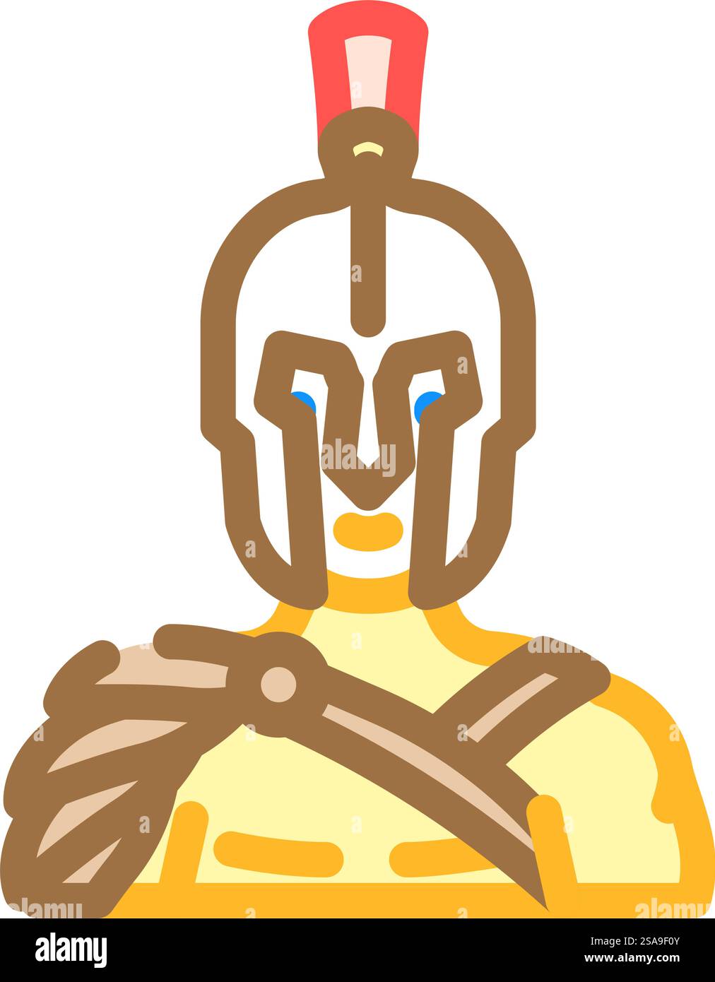 gladiator ancient soldier color icon vector. gladiator ancient soldier ...