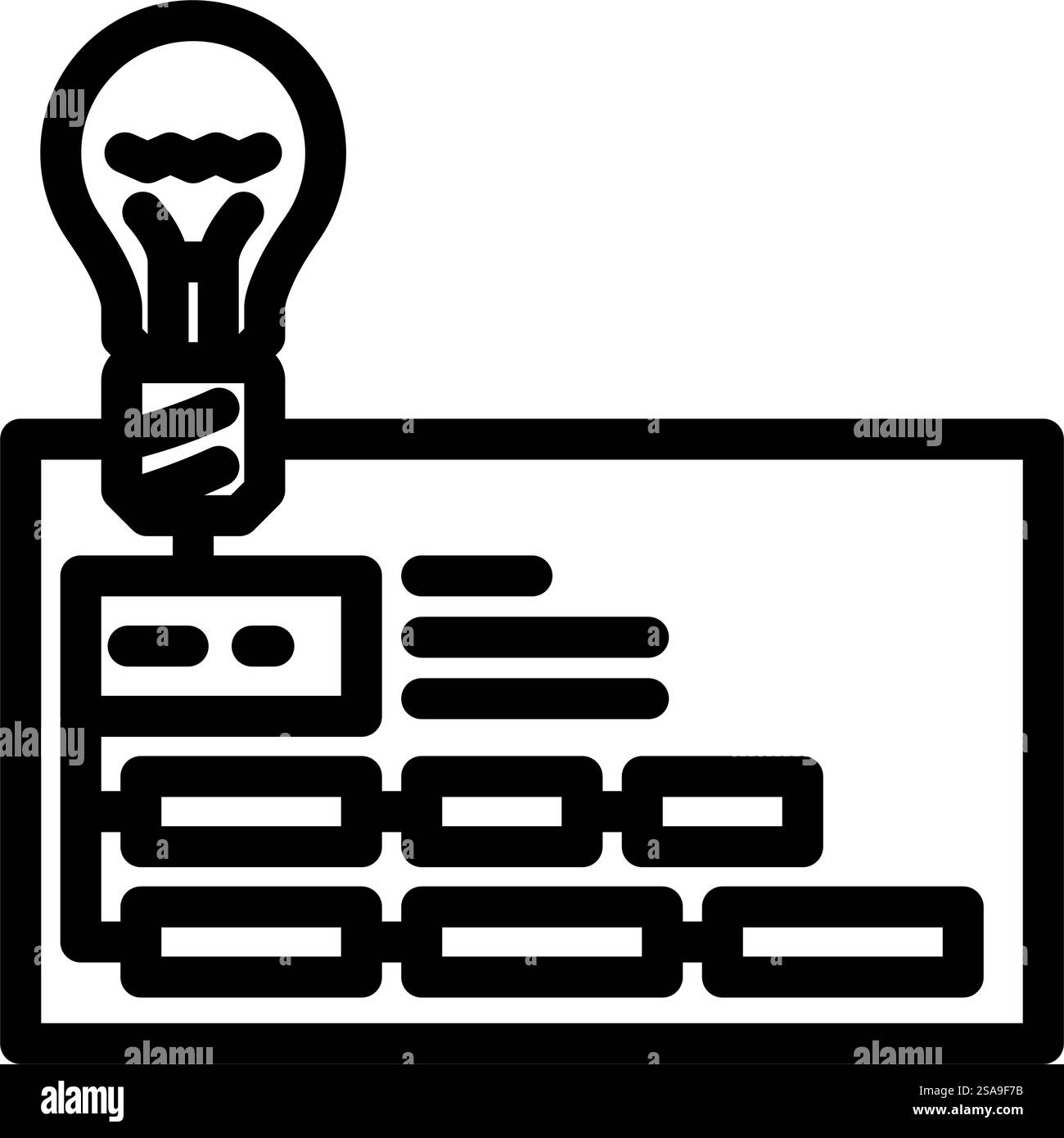 intellectual property management line icon vector. intellectual ...
