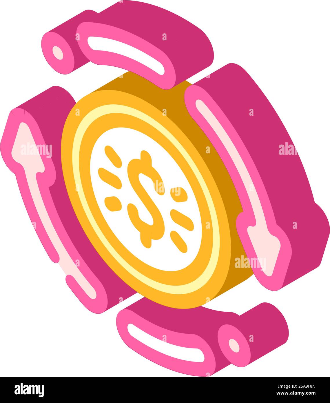 payment processing business process isometric icon vector. payment ...