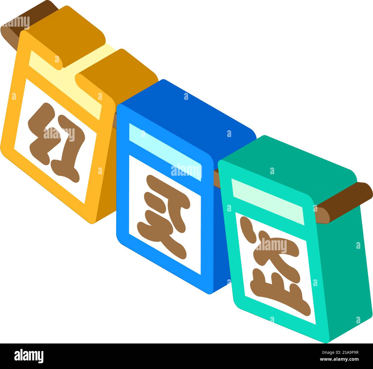prayer flags buddhism isometric icon vector. prayer flags buddhism sign ...