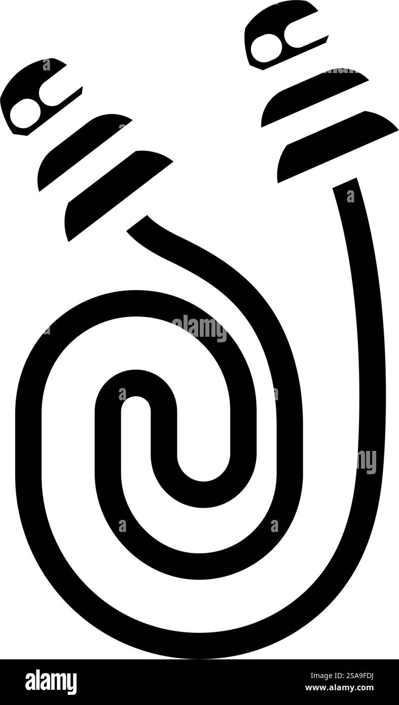 ear plugs ppe protective equipment glyph icon vector. ear plugs ppe ...