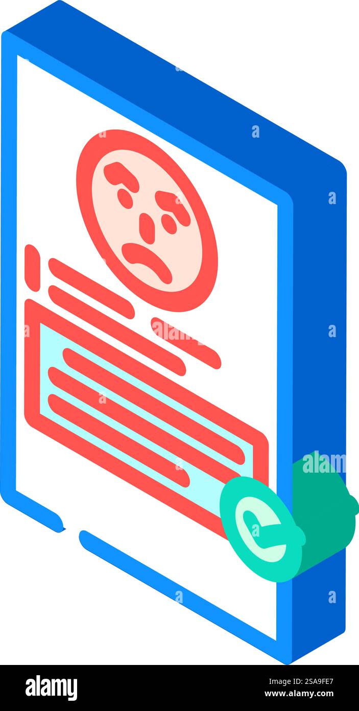 complaint resolution business process isometric icon vector. complaint ...