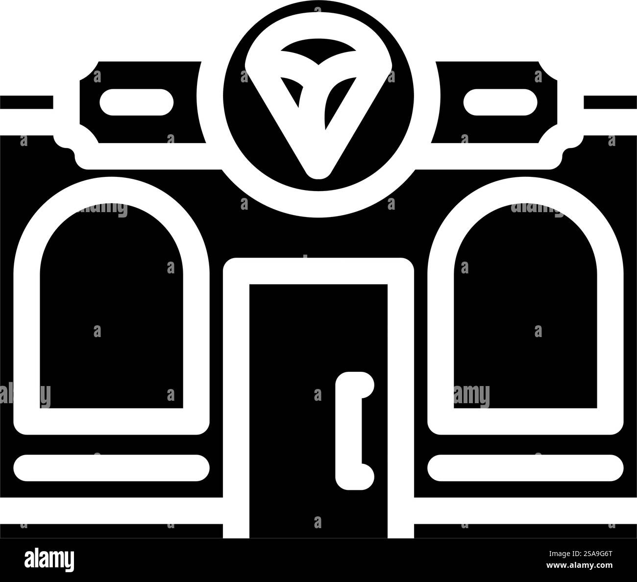 Sidewalk urban street sign Black and White Stock Photos & Images - Alamy