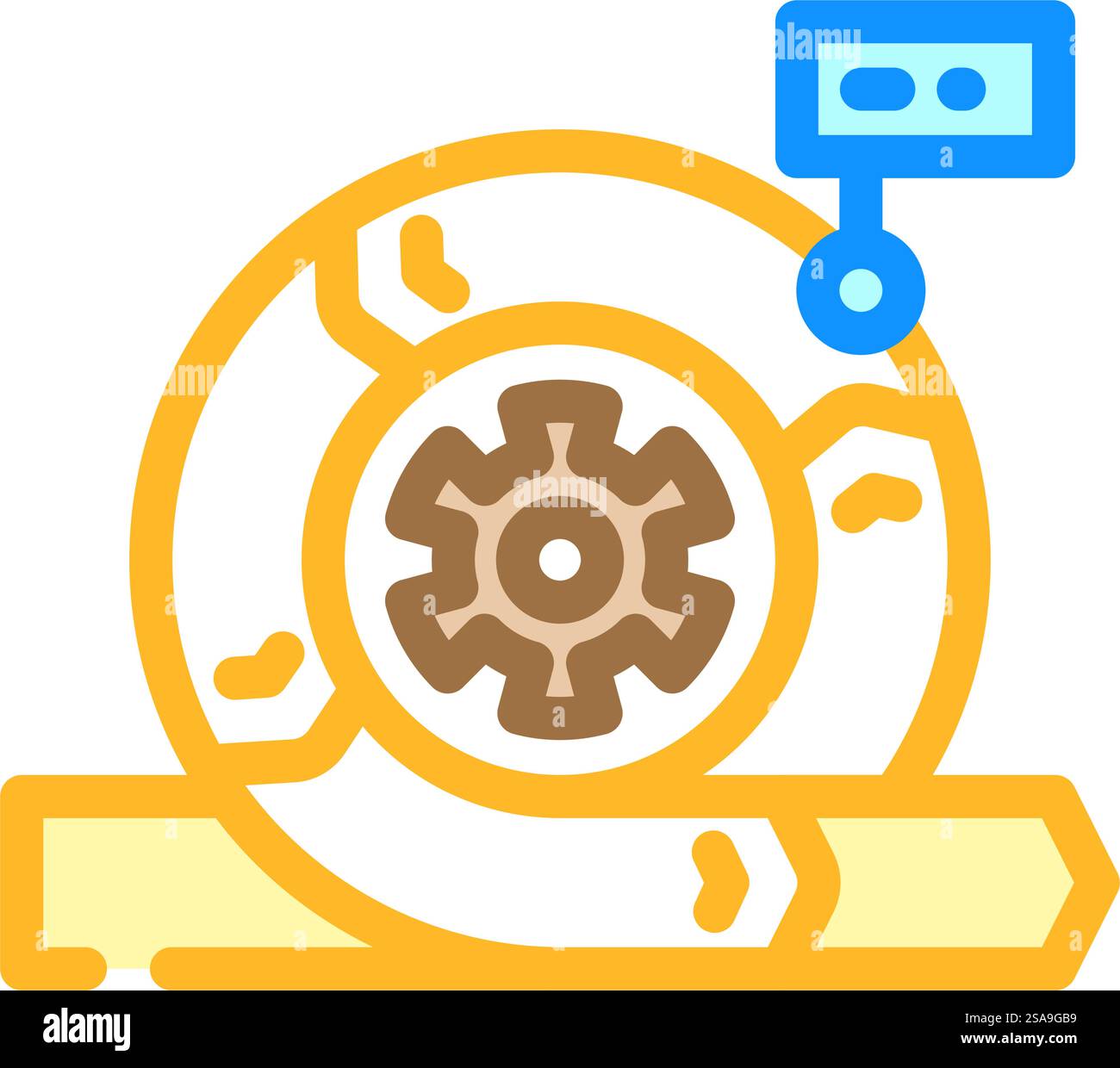 agile methodology analyst color icon vector. agile methodology analyst ...