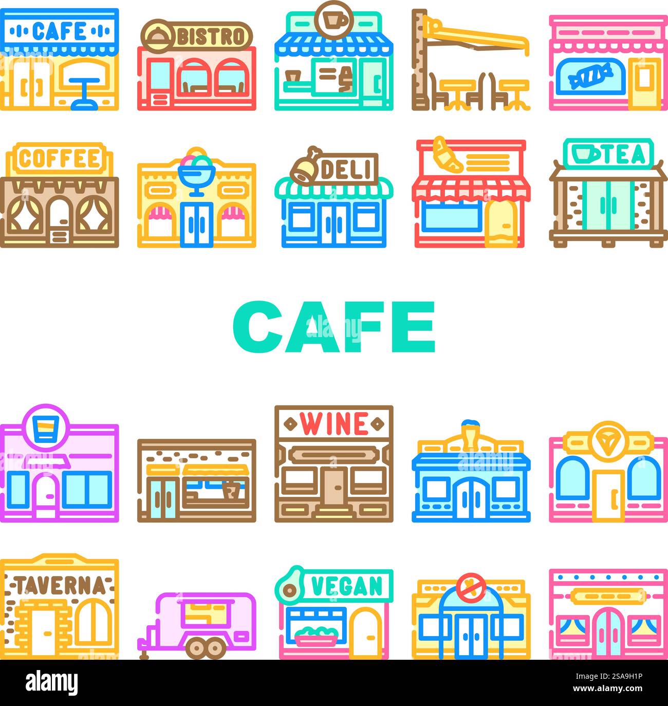 Paris france outside shop Cut Out Stock Images & Pictures - Alamy