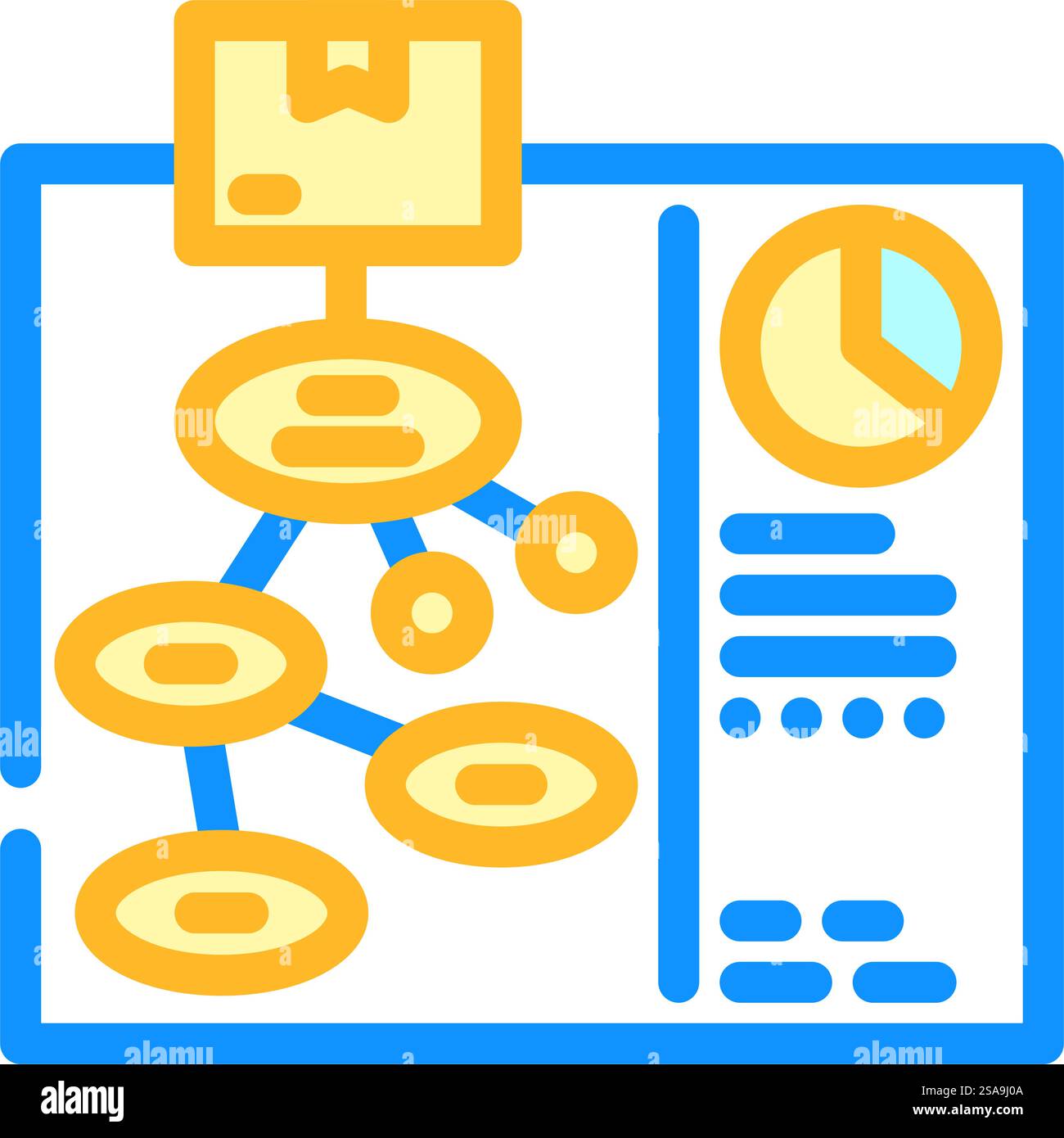 use case analysis color icon vector. use case analysis sign. isolated ...