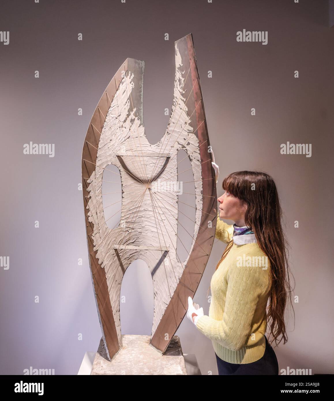 London UK 29 January 2025 Winged figure I, 1957 First ever exhibition ...