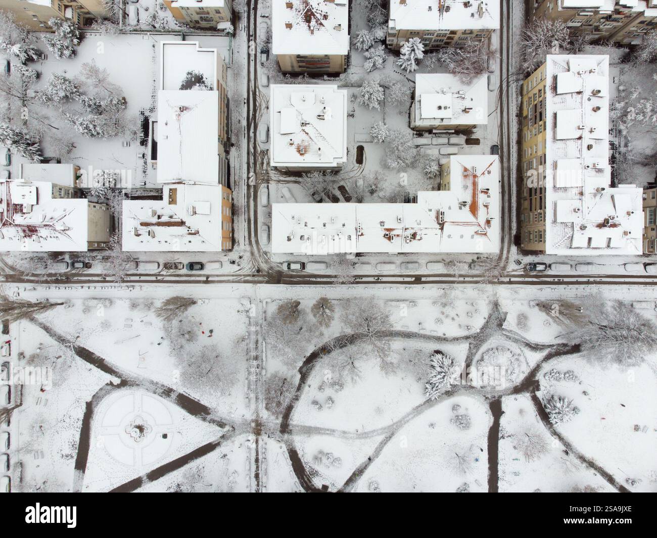 Aerial image main park hi-res stock photography and images - Alamy