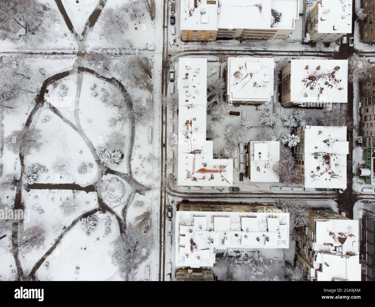 Aerial image main park hi-res stock photography and images - Alamy