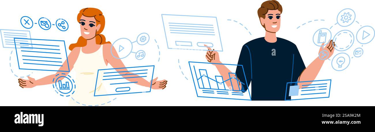 future digital transformation vector. innovation internet, change touch ...