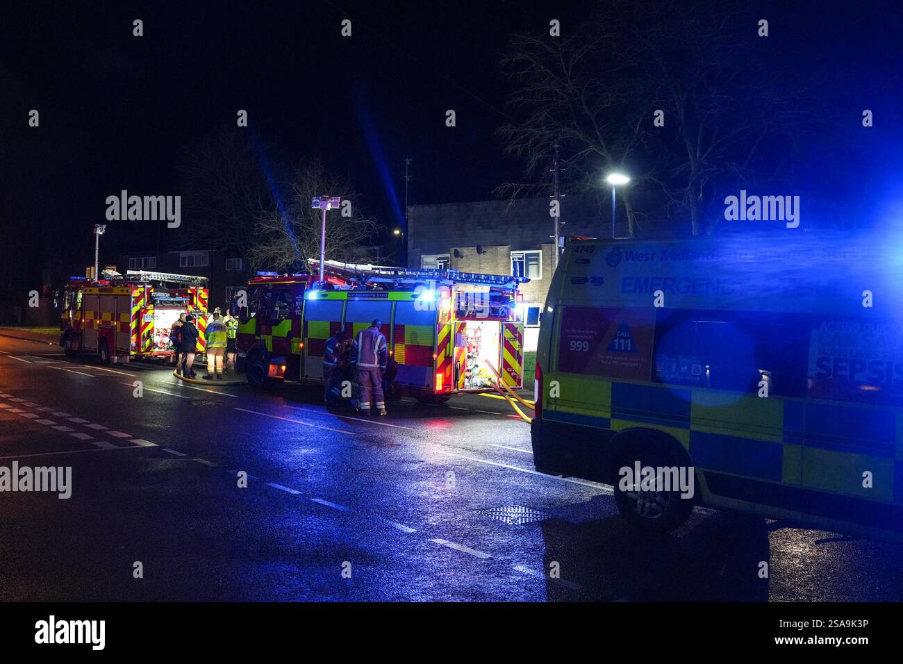 Sommerfield Road, Birmingham 28th January 2025 - West Midlands Fire ...