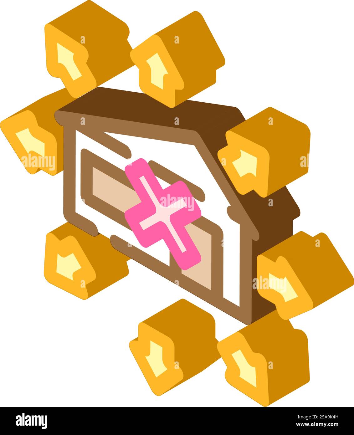 outdoor use only label product caution isometric icon vector. outdoor ...