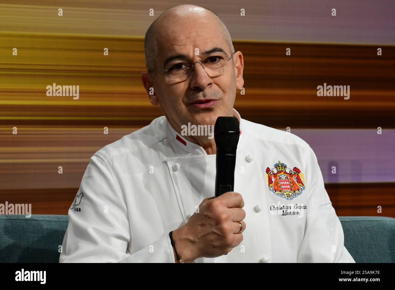 Lyon, France. 26th Jan, 2025. Christian Garcia, head chef in the ...