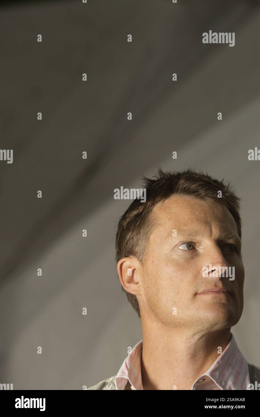 British explorer and writer Benedict Allen, pictured at the Edinburgh ...