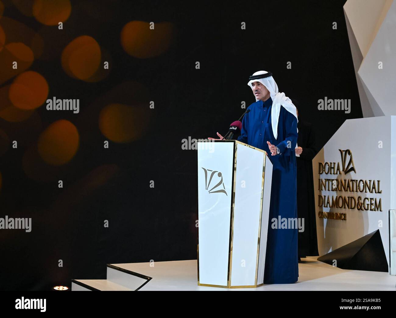 DOHA INTERNATIONAL DIAMOND & GEM CONFERENCE Ahmad Mohammed Al Sayed, Minister of Foreign Trade ...