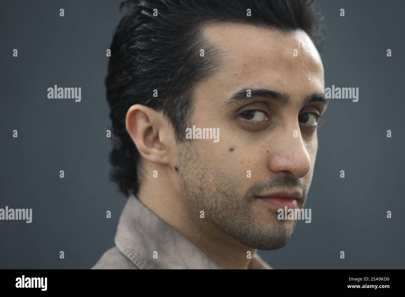 Iraqi-born soldier-turned-actor Lewis Alsamari, pictured at the ...