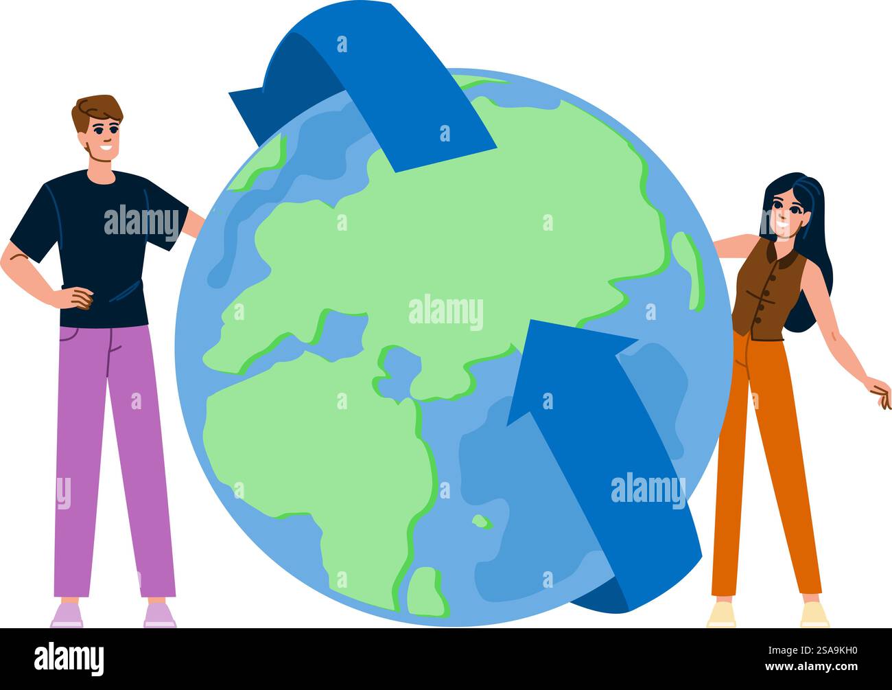 business international trade vector. export import, logistic ship ...