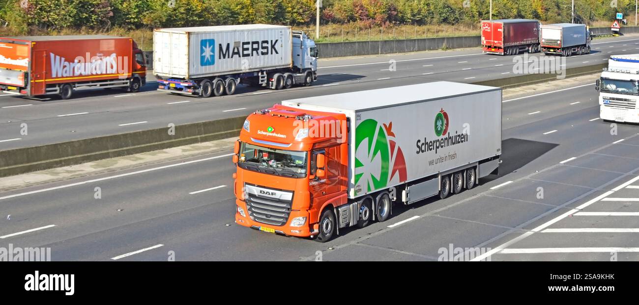 Mobile advertising brands & business names on side of large European ...