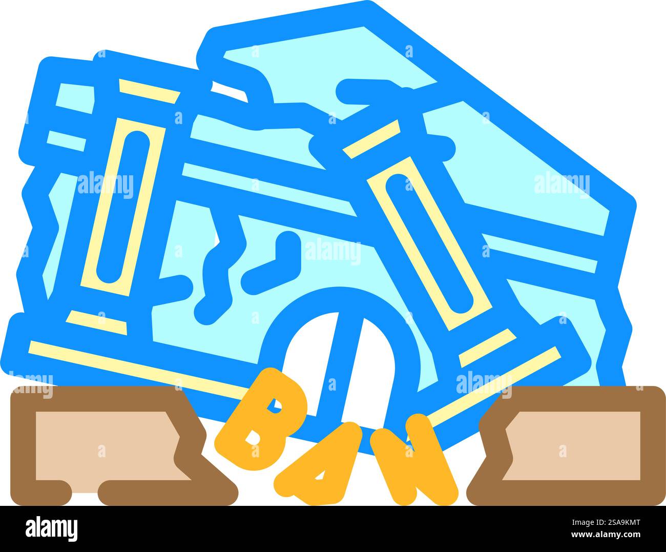 house bank building color icon vector. house bank building sign ...