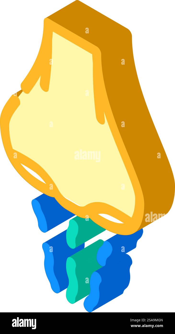 odor control product label caution isometric icon vector. odor control ...