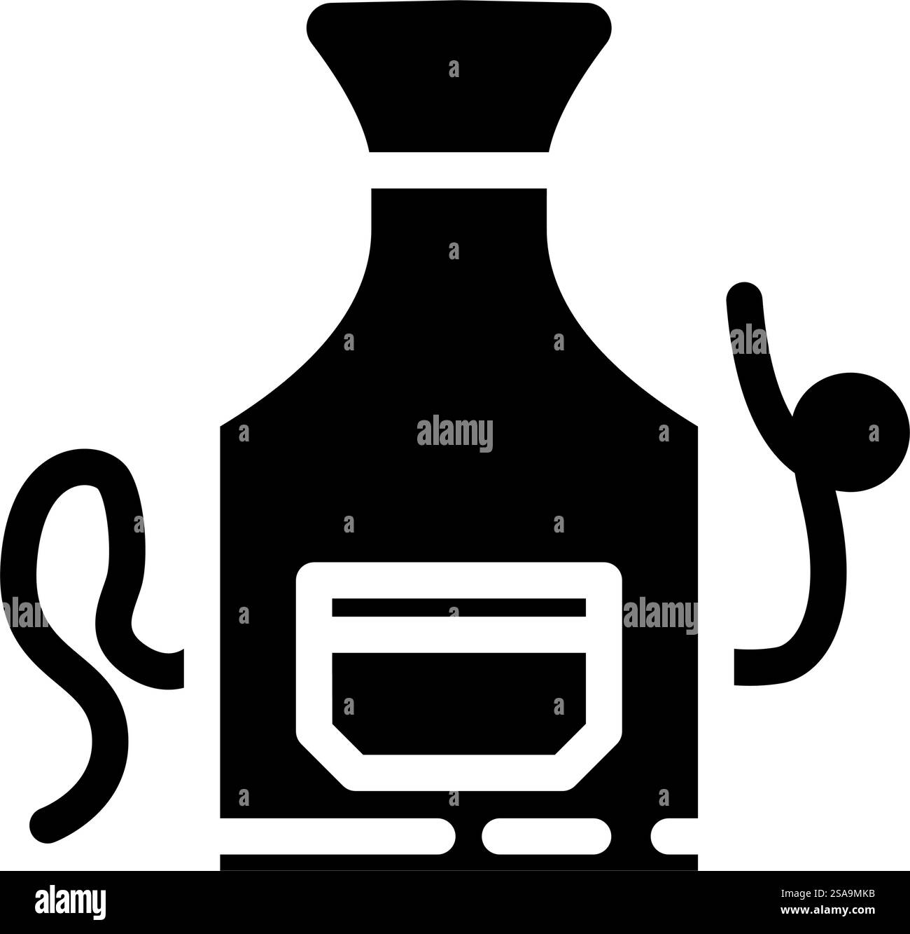 apron ppe protective equipment glyph icon vector. apron ppe protective ...