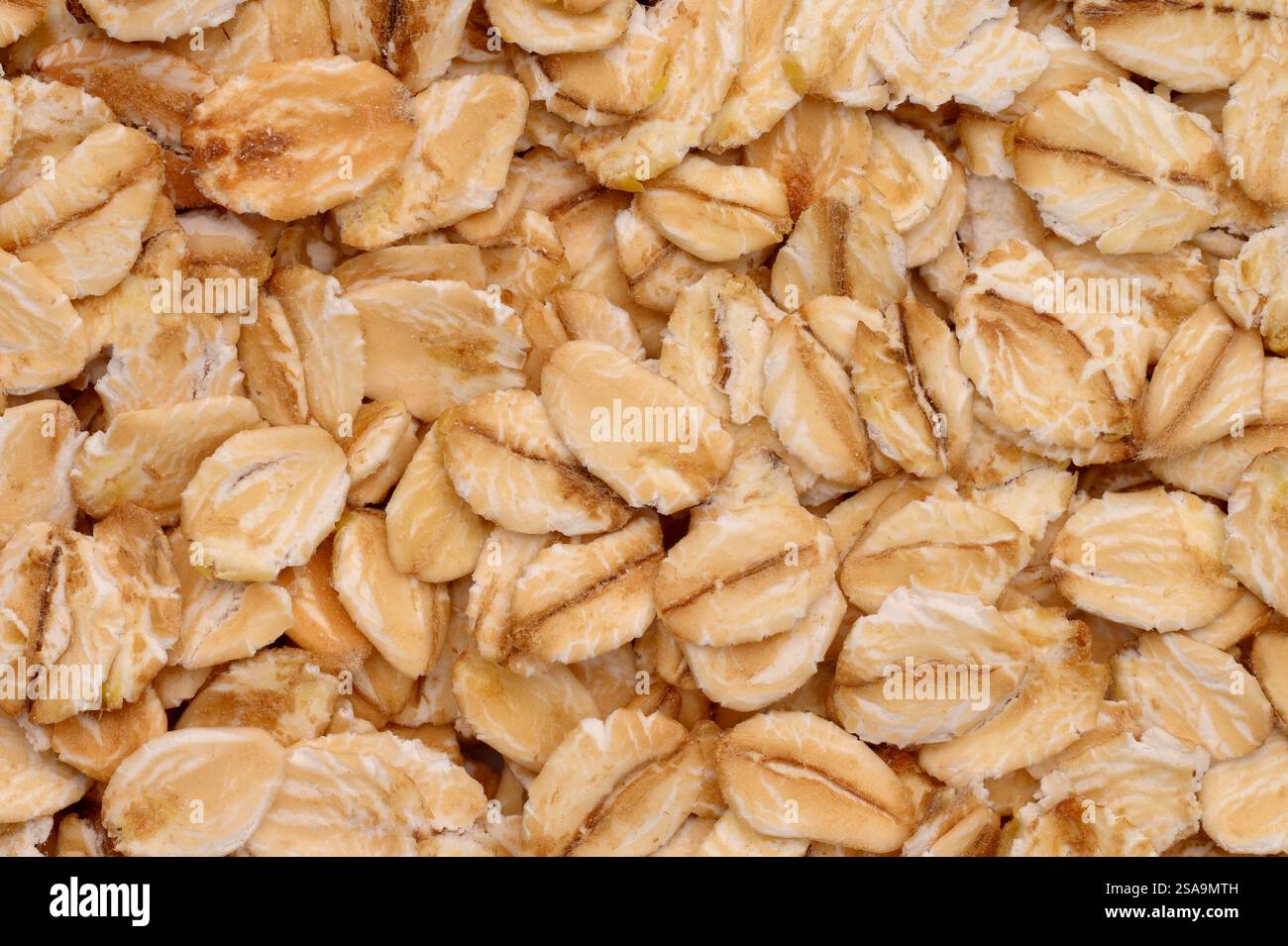 Macro photo of oatmeal.Texture, background of dry oatmeal.Healthy ...