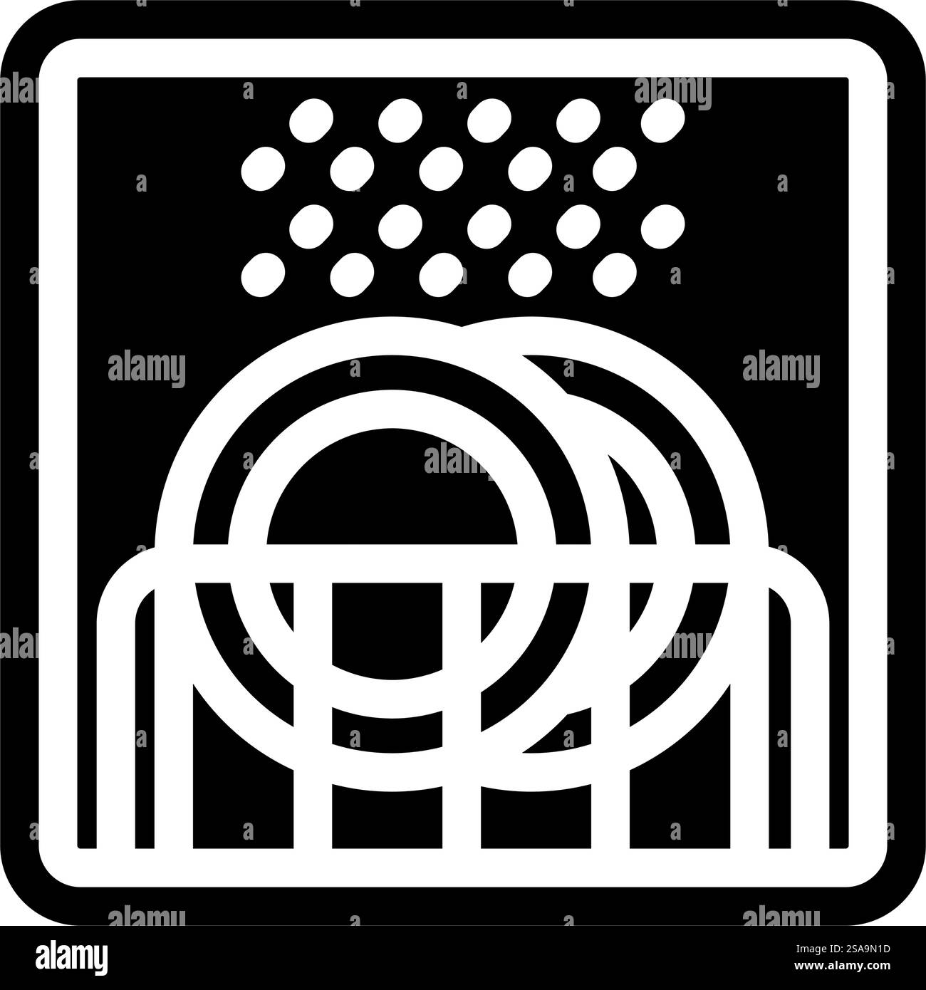 dishwasher safe product label warning glyph icon vector. dishwasher ...