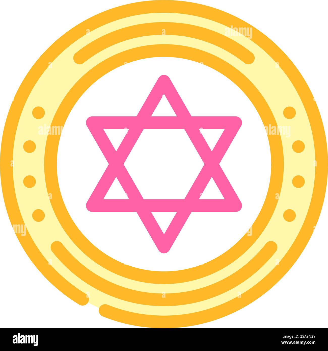 kosher product label warning color icon vector. kosher product label ...