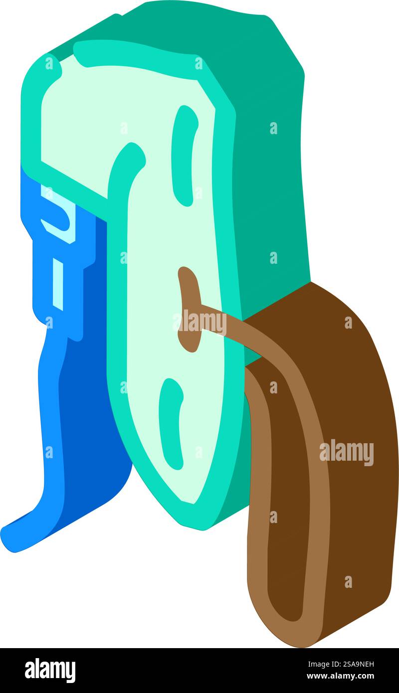 oxygen mask ambulance isometric icon vector. oxygen mask ambulance sign ...