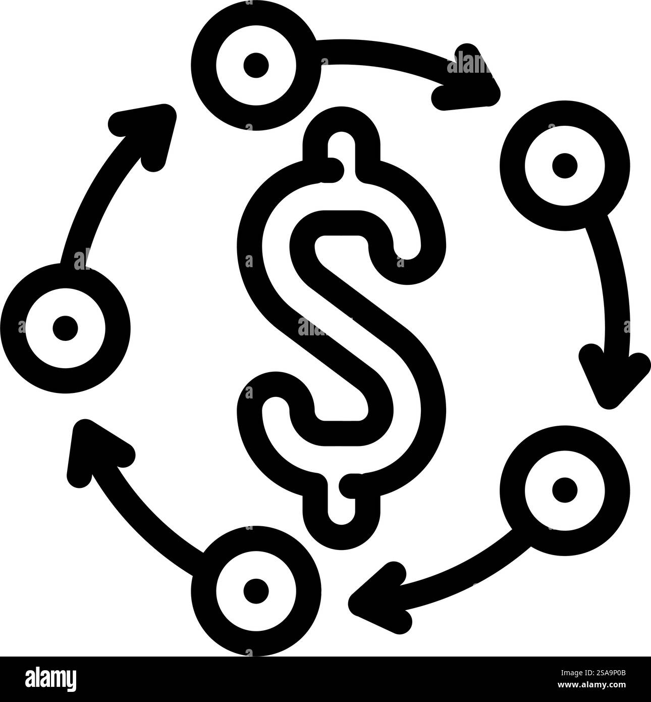 business continuity process line icon vector. business continuity ...