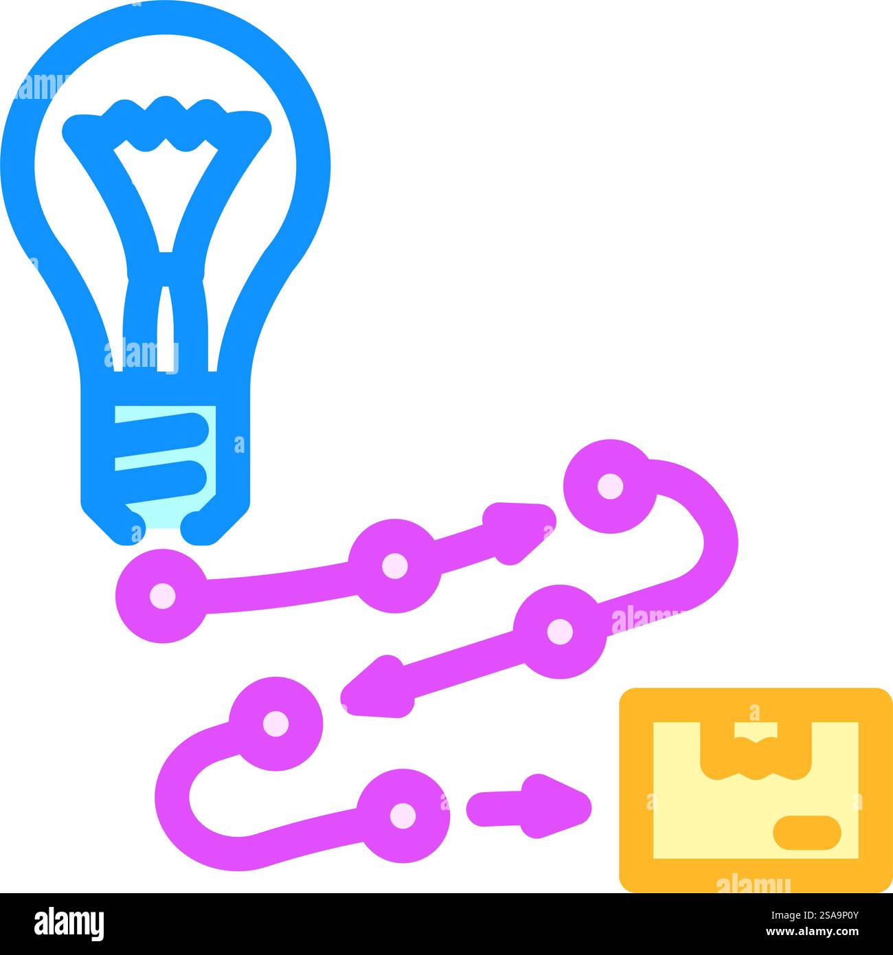 product development business process color icon vector. product development business process ...
