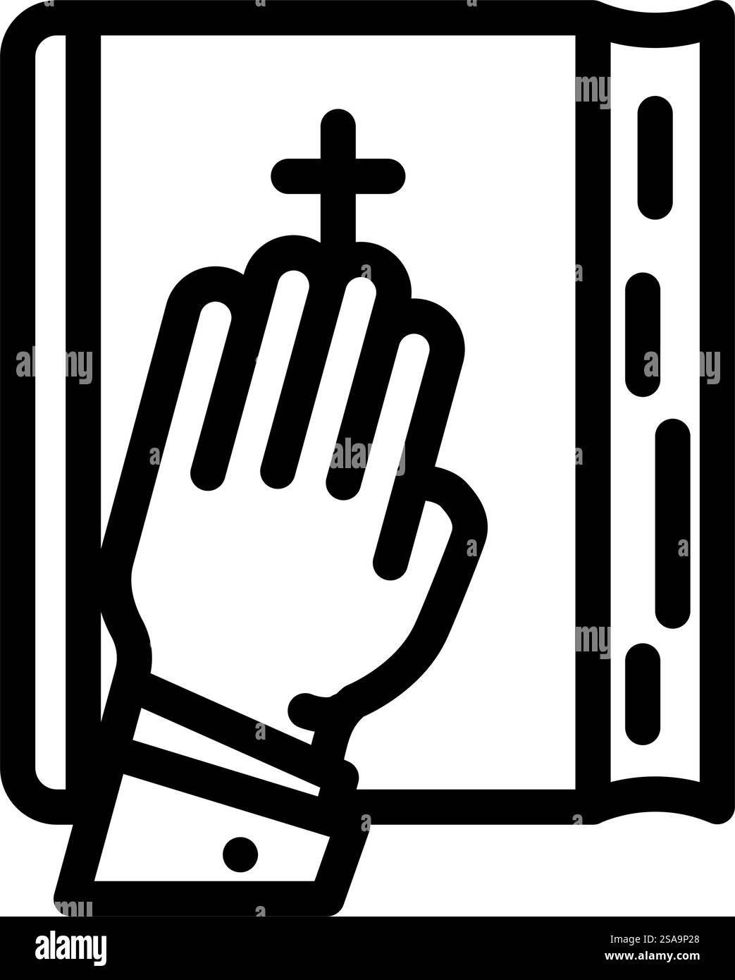 expert witness evidence crime line icon vector. expert witness evidence ...