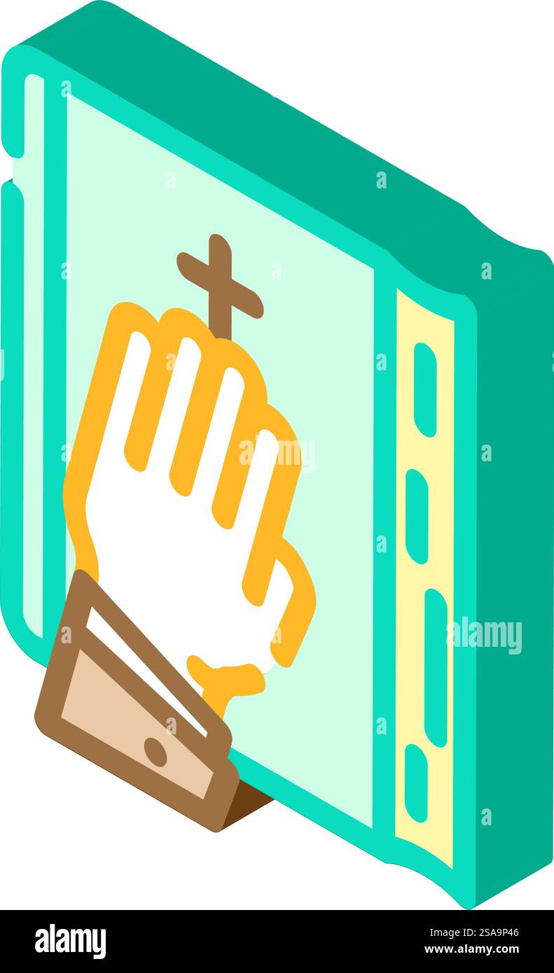 expert witness evidence crime isometric icon vector. expert witness ...