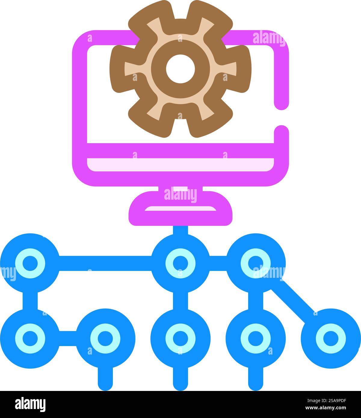 digital product creation color icon vector. digital product creation ...