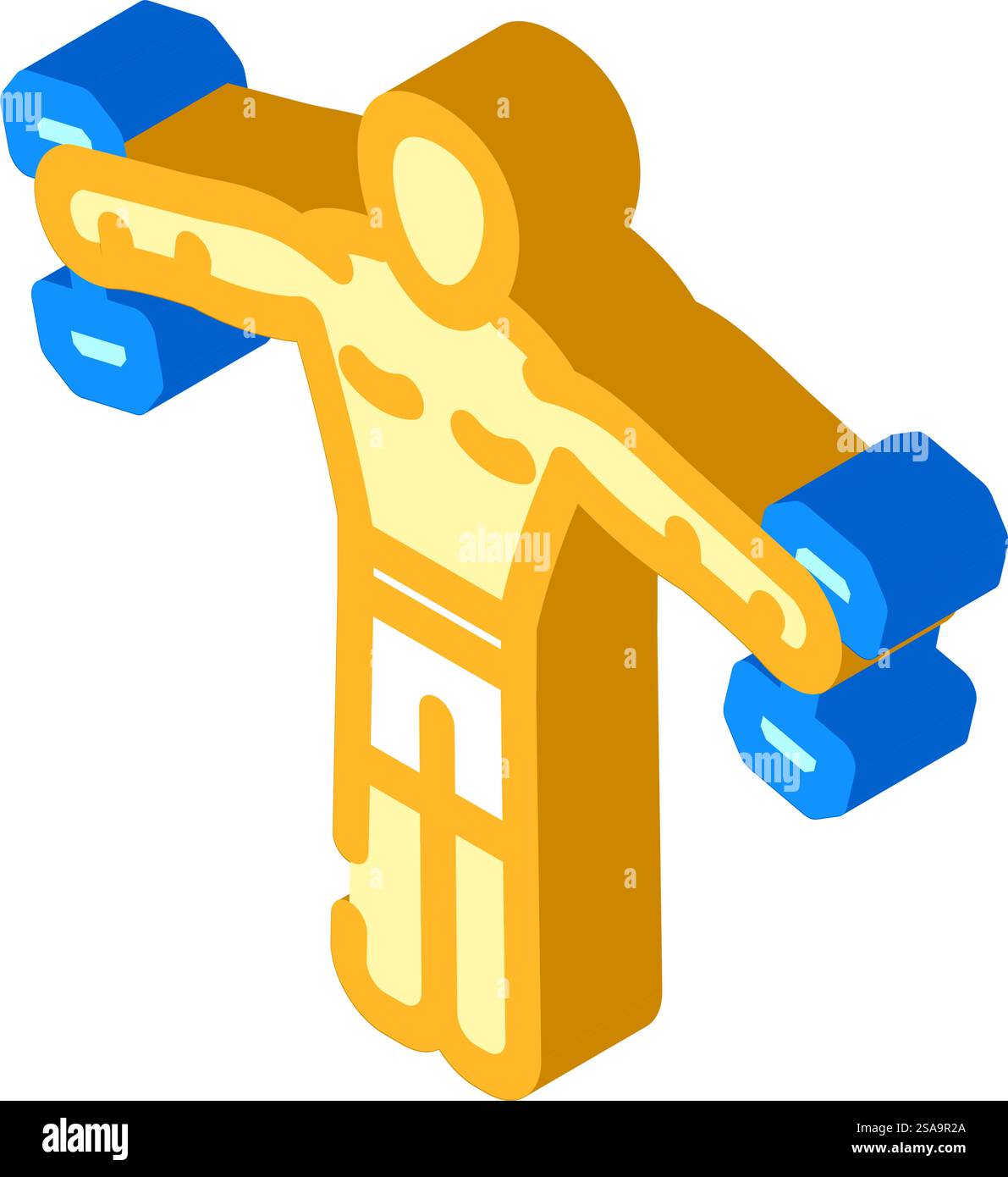 step ups fitness exercise leg isometric icon vector. step ups fitness ...