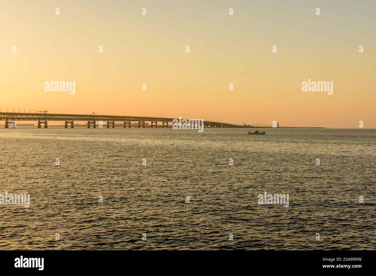 Sky Gate Bridge, Kansai International Airport Access Bridge, connecting ...
