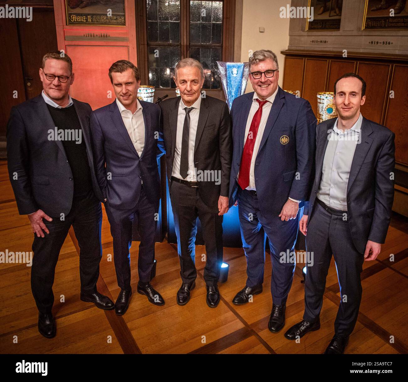 29.01.2025 xesx Frankfurt am Main, Empfang im Kaisersaal des ...