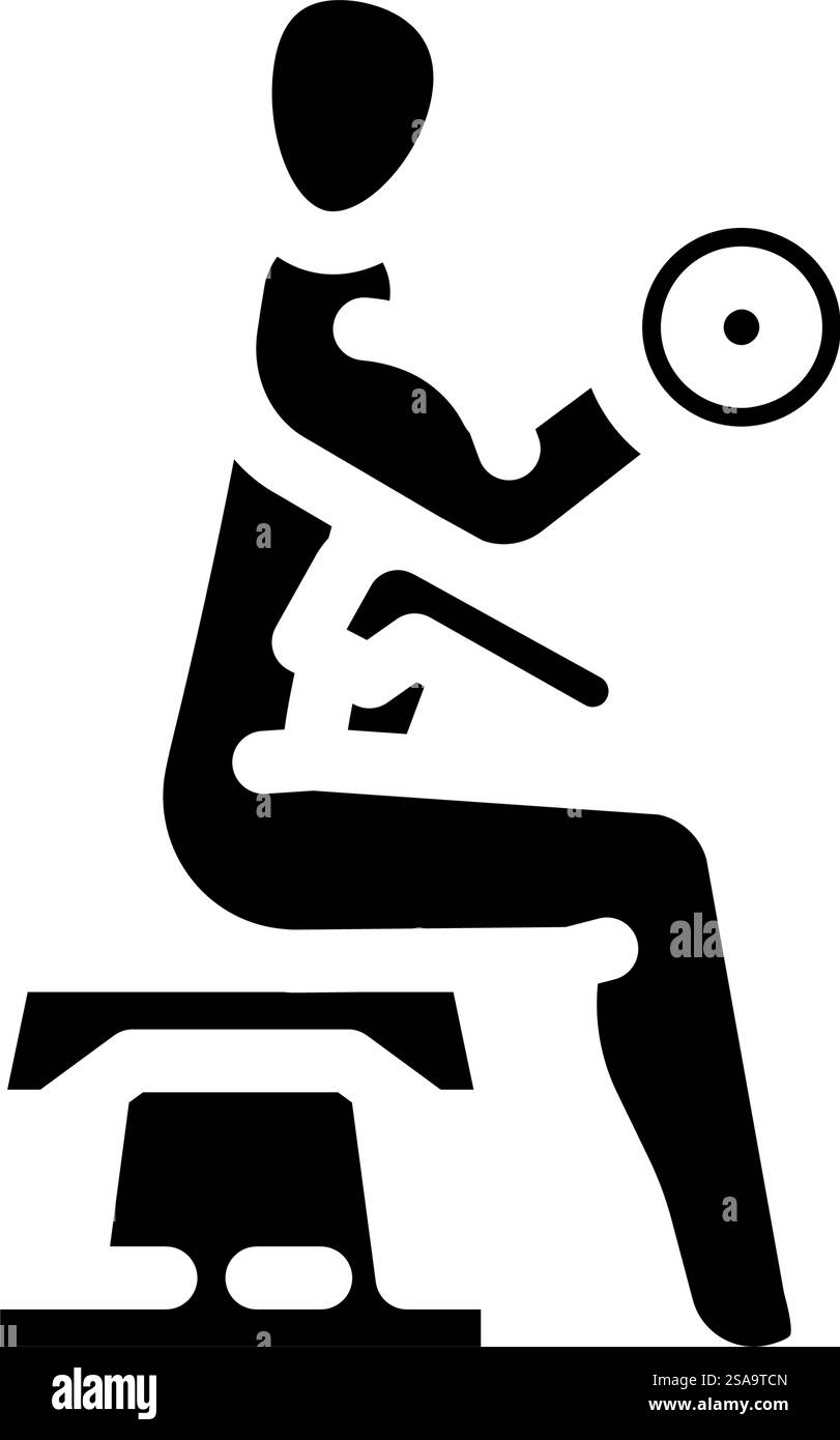 glute bridges fitness exercise leg glyph icon vector. glute bridges ...