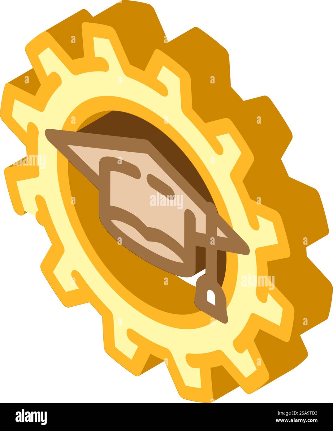 knowledge management business process isometric icon vector. knowledge management business ...