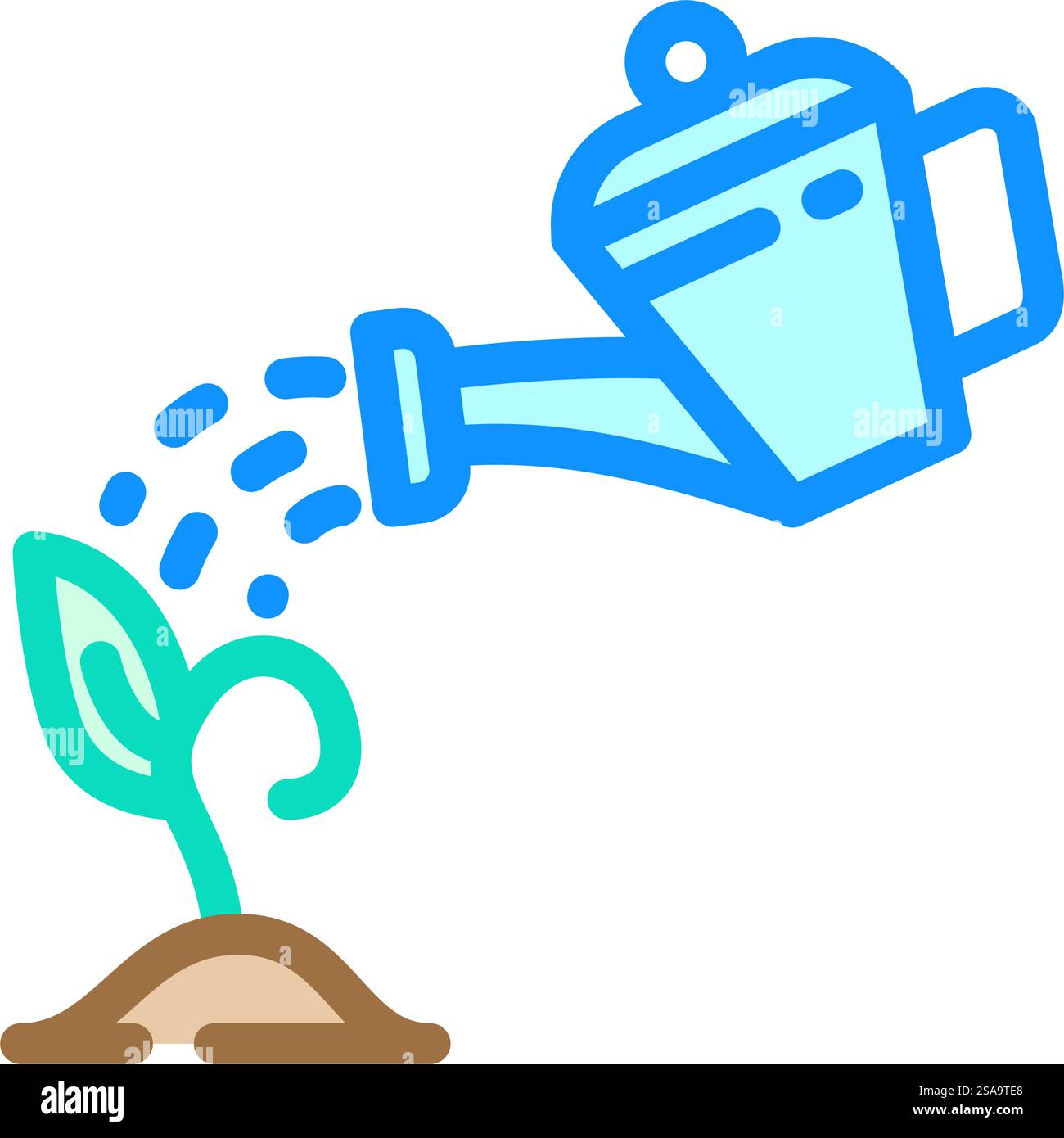 lead nurturing business process color icon vector. lead nurturing ...