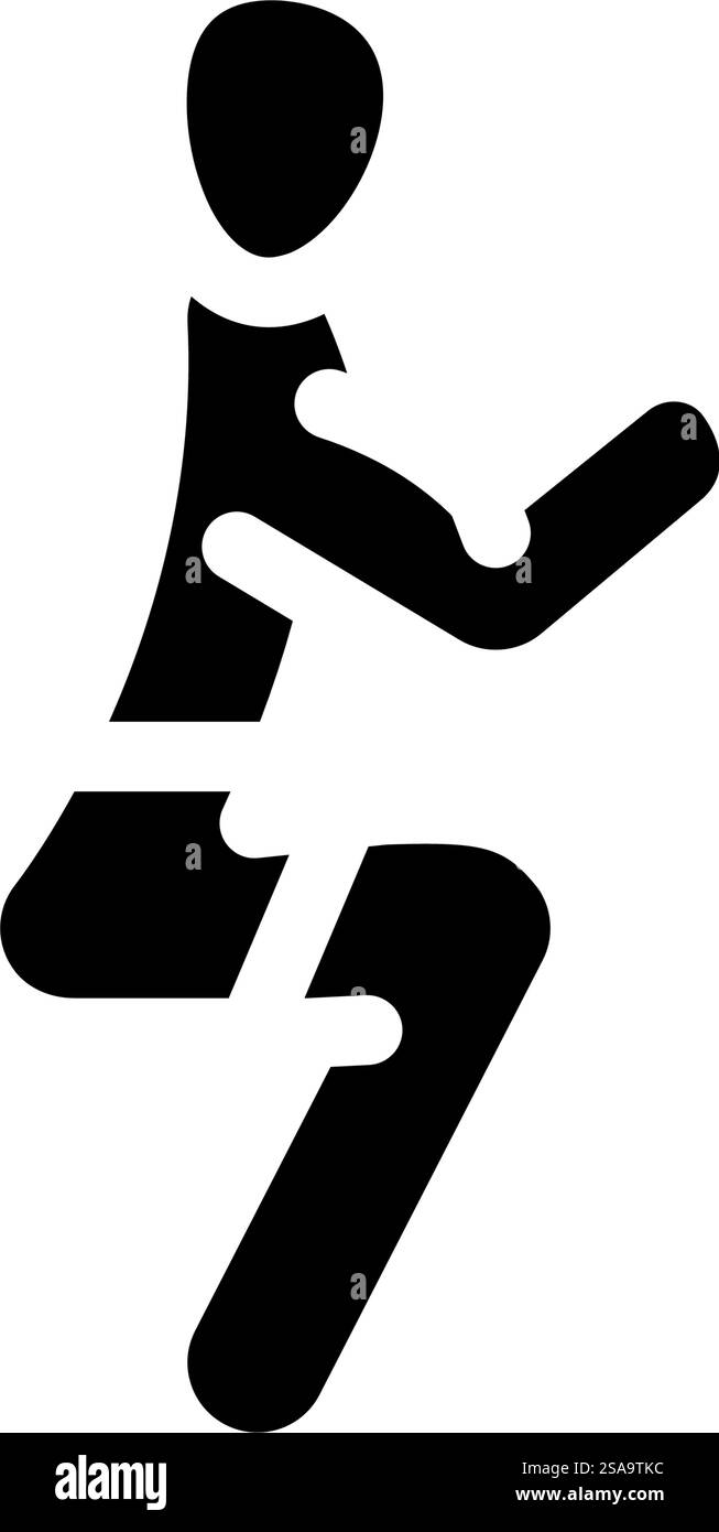 bicep curls fitness exercise arm glyph icon vector. bicep curls fitness ...