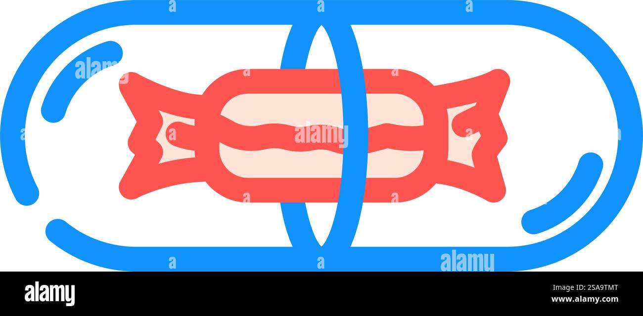 the placebo effect unsolved mystery color icon vector. the placebo ...