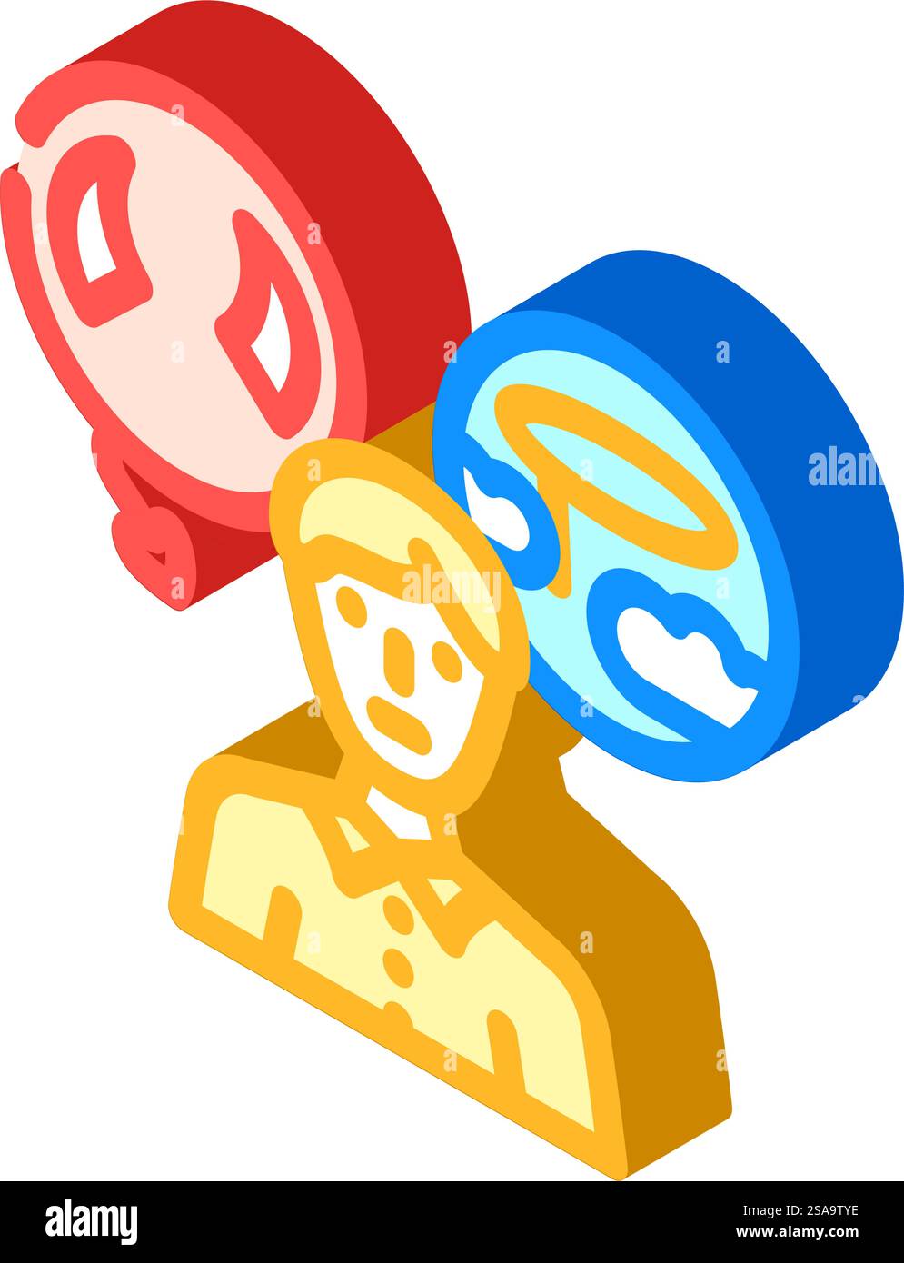 character evidence crime isometric icon vector. character evidence ...