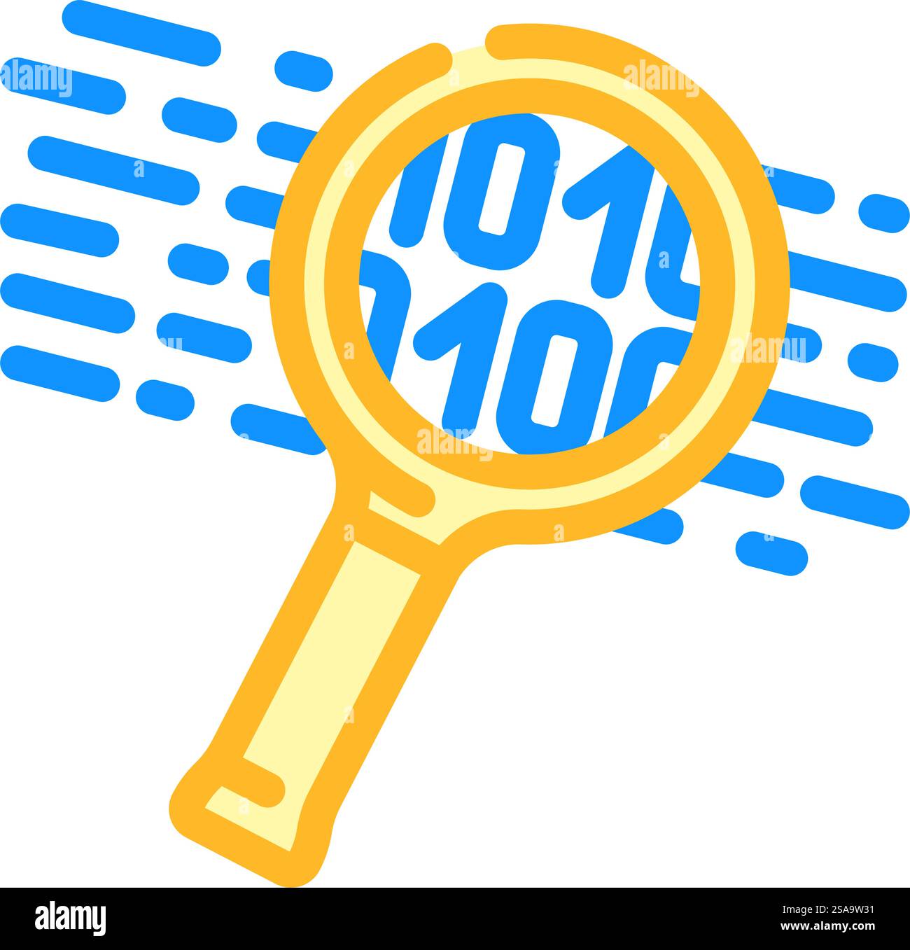 digital evidence crime color icon vector. digital evidence crime sign ...